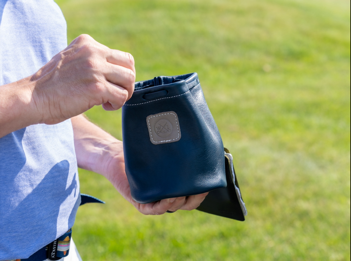 Golf Valuables Pouch – Whiskey Leatherworks